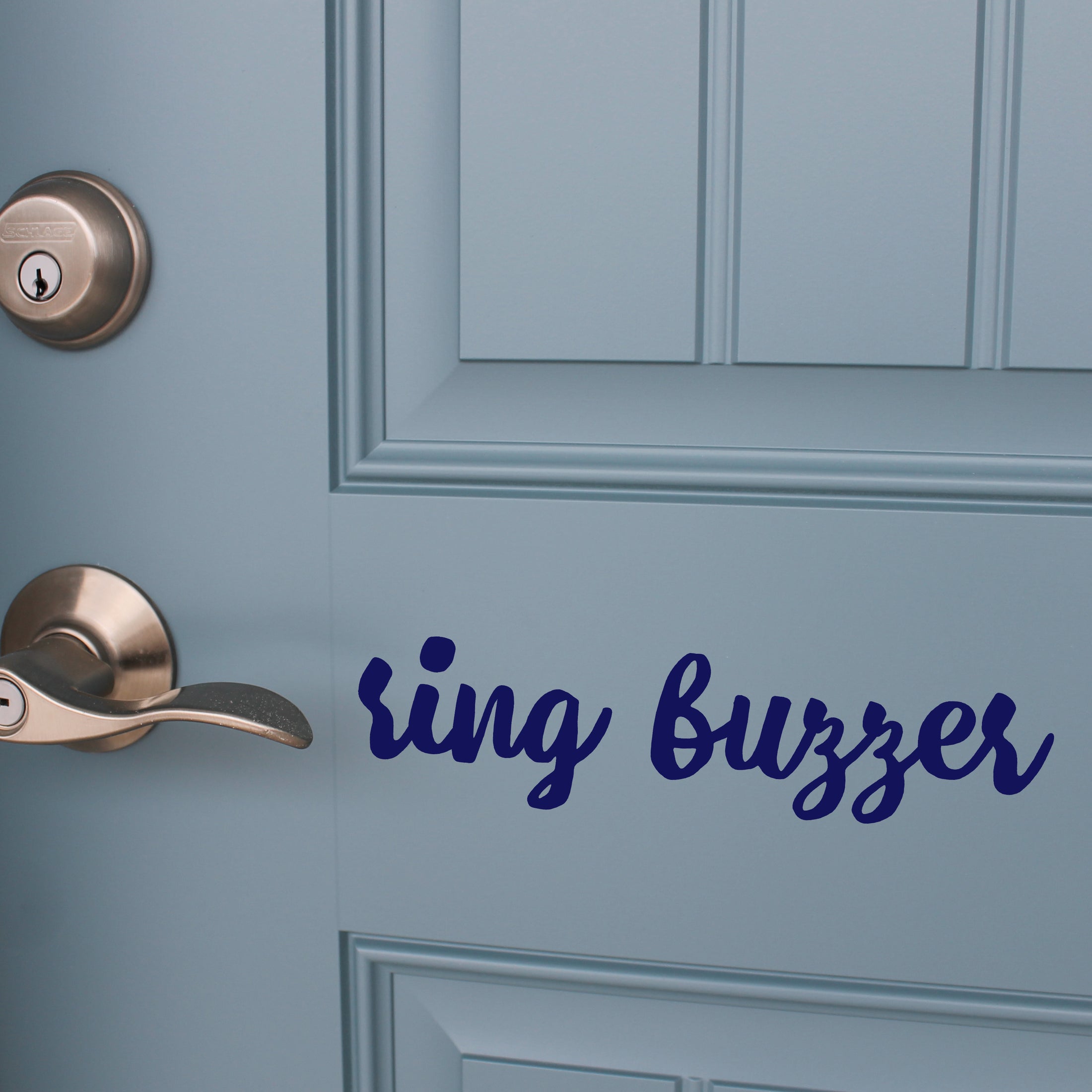 Ring buzzer | Door decal | Door Stickers | Stylish Vinyl Decals for ...