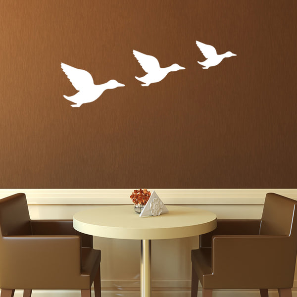 Set of three flying ducks | Wall decal – Adnil Creations